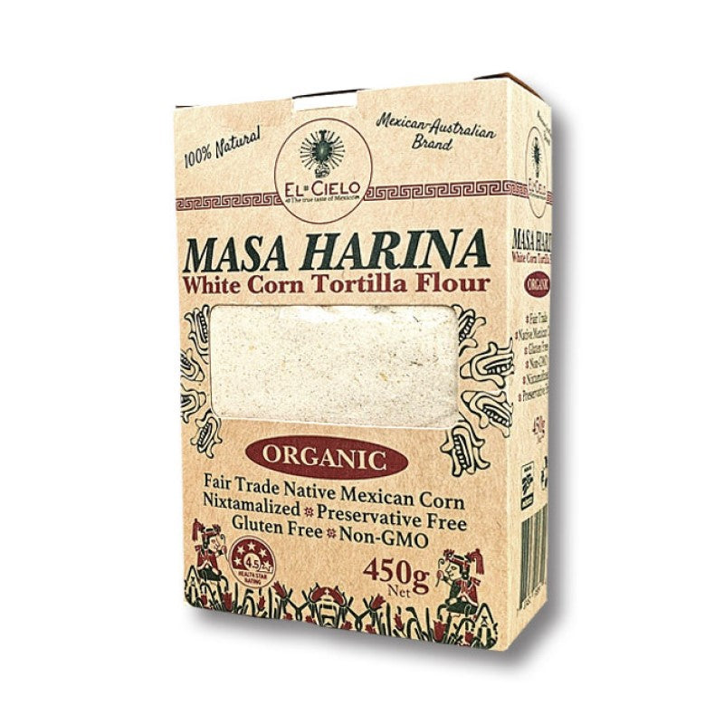 Masa Harina - White Corn Tortilla Flour - 450g – Abundance Farm