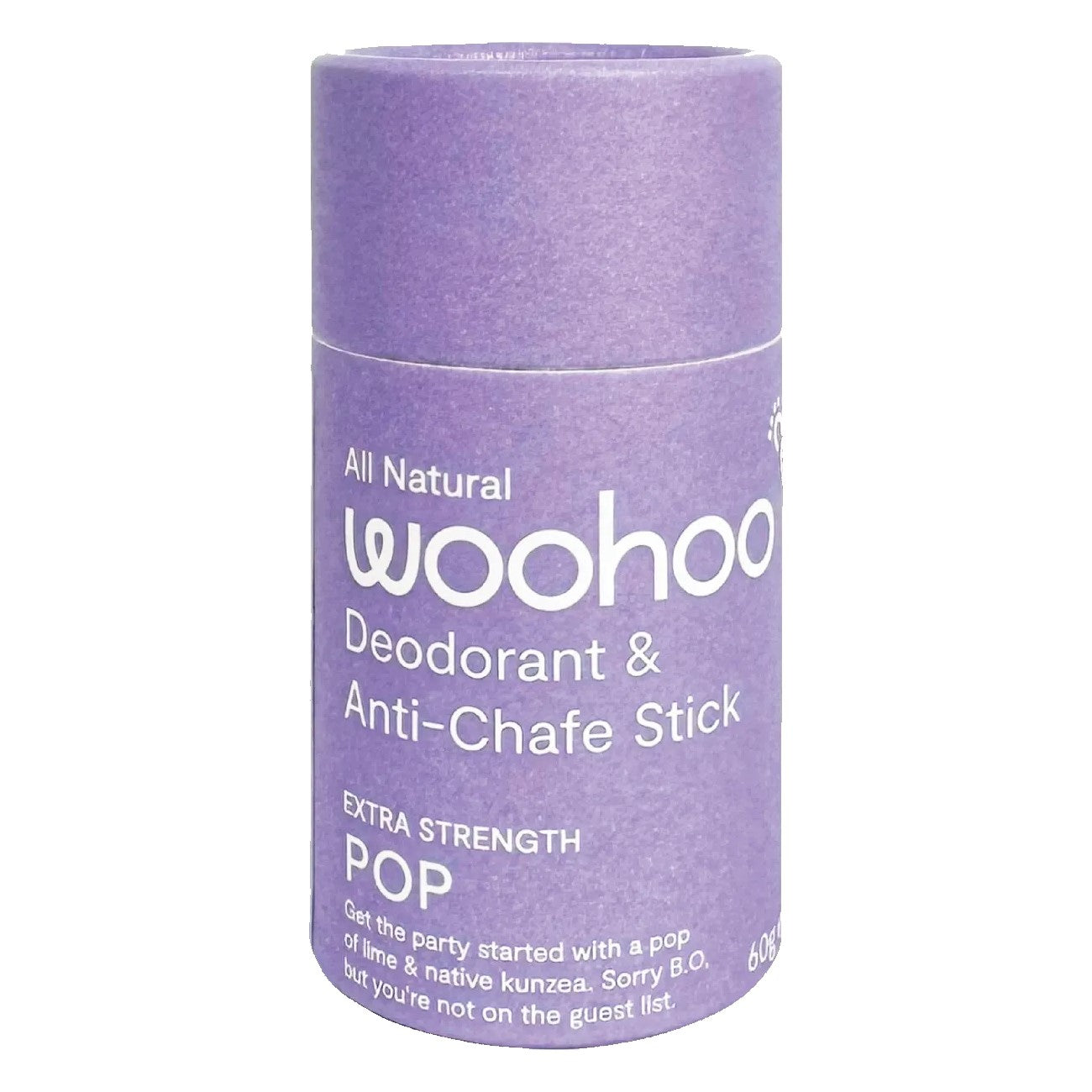 Deodorant & Anti-Chafe Stick - Pop - Extra Strength - 60g – Abundance Farm