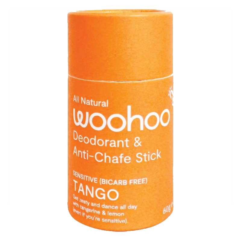 Deodorant & Anti-Chafe Stick - Tango - Sensitive Bicarb Free - 60g ...