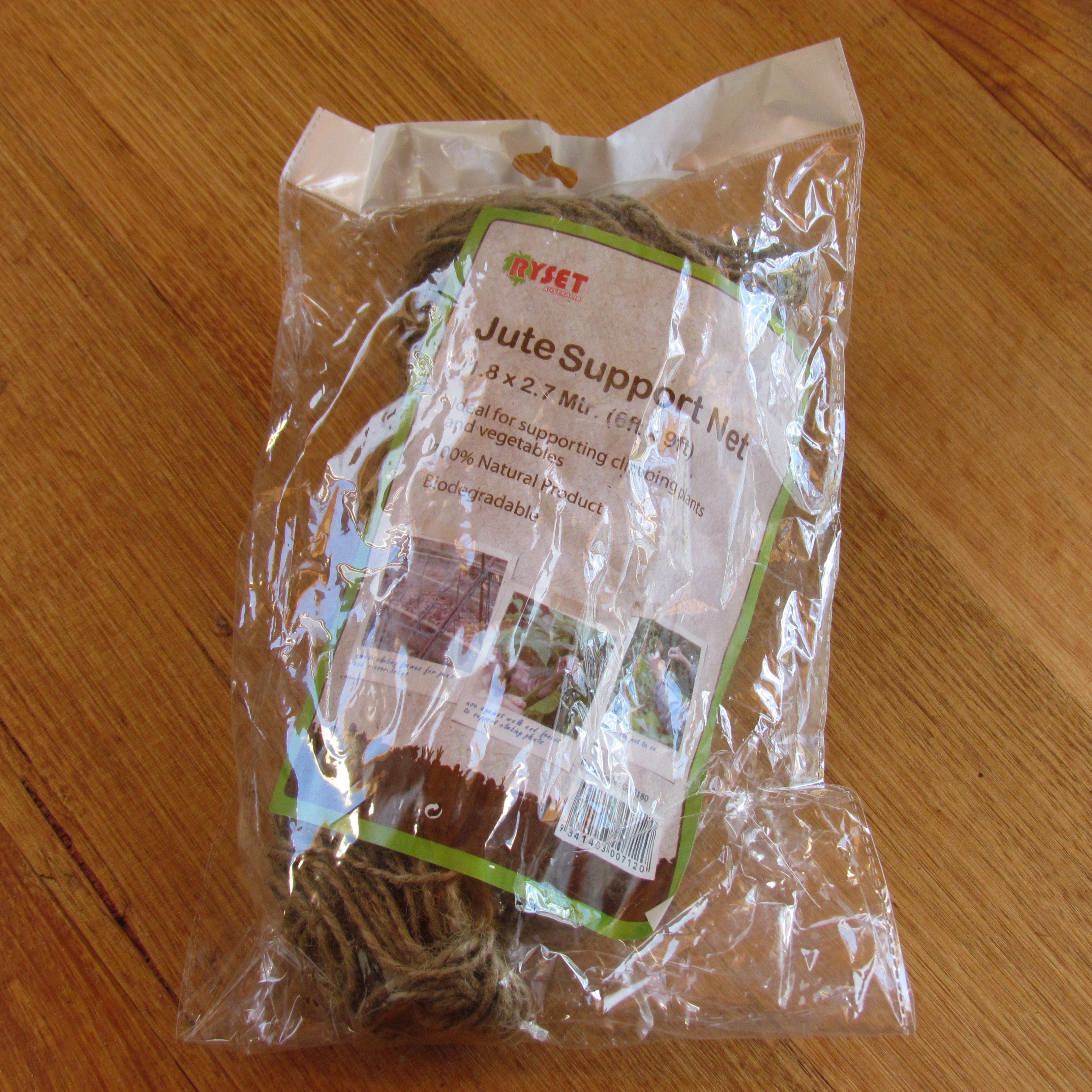 Biodegradable Jute Support Net - 1.8m x 2.7m – Abundance Farm